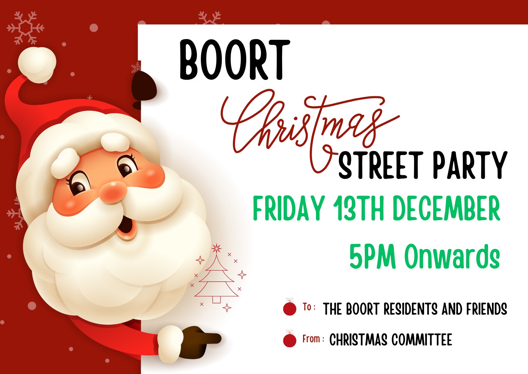 Boort Christmas Street Party – Friday 13 December 2024 | Boort